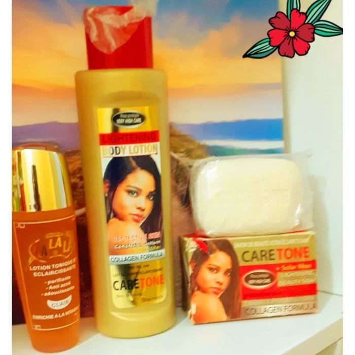 Lait Super Eclaircissant A La Collagène "CARETONE" - Cdiscount Au quotidien