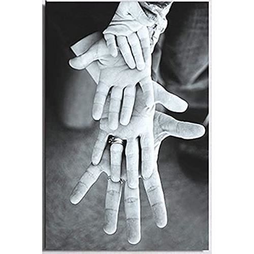 Tableau Decoration Murale salonPeinture sur Toile Tableau Main de ...