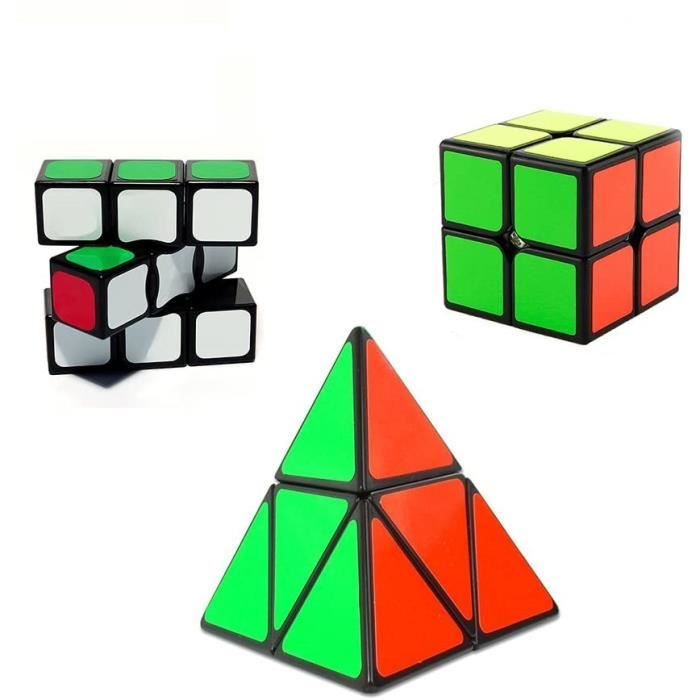 Exemple de Cube Magique pour débutant Cube Pack 3 Cubes dans Le Paquet ...