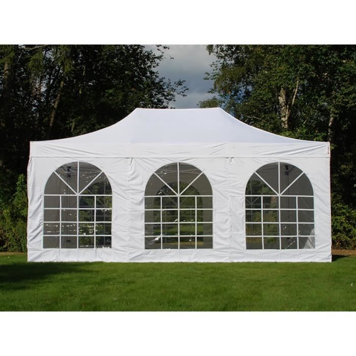 Tente Pliante Chapiteau pliable Tonnelle pliante Barnum pliant ...