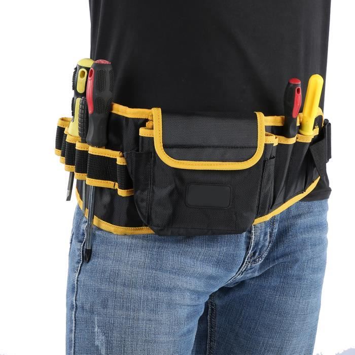 Sac À Outils Tool Bag 14-In-1 Waist Tool Bag Pouch Holder 600D Nylon ...