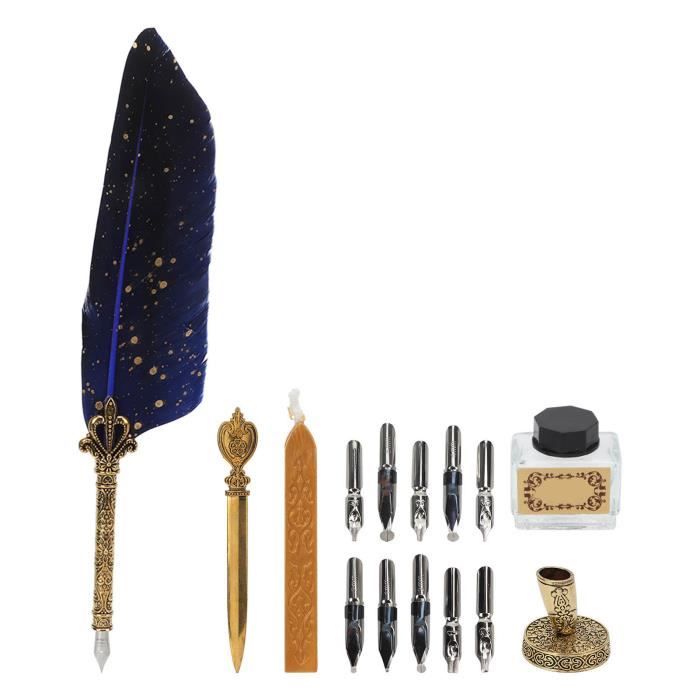 Drfeify stylo de calligraphie Ensemble de stylo plume exquis rétro ...