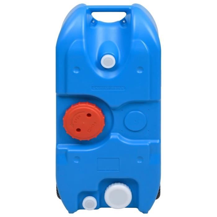 DUOKON - Réservoir d'eau sur roues pour camping 40 L Bleu - Cdiscount ...