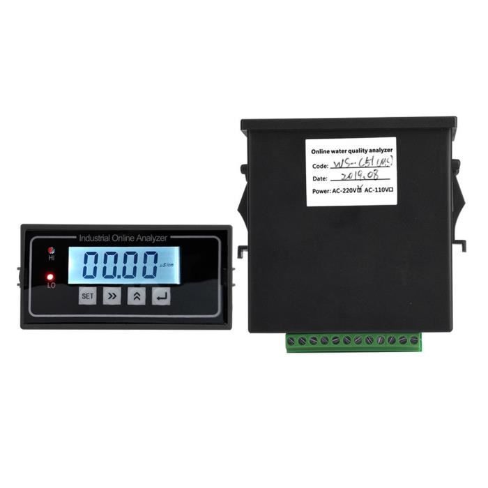 Fdit Moniteur de conductivité Testeur de conductivité en ligne testeur ...