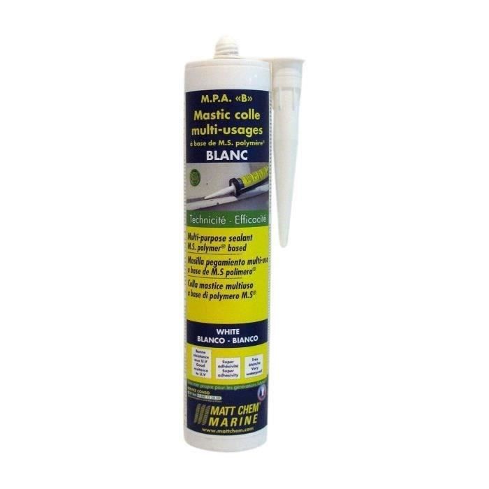 Mastic Colle Multi-usages - MATT CHEM - M.P.A 'B' - 400Grs - Sans ...