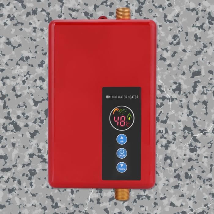 Chauffe-eau électrique - MINIFINKER - Mini - 5500W - Rouge - Installation murale - Cdiscount ...