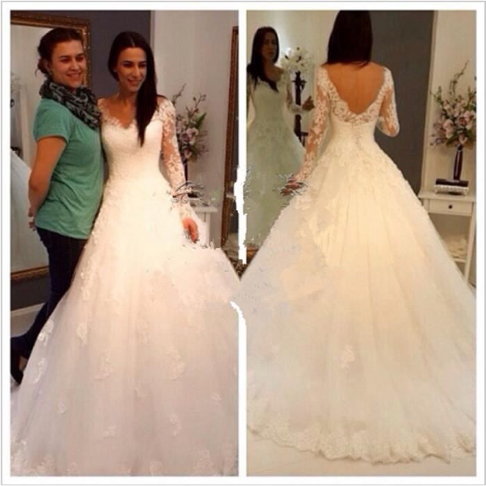 Robe De pas cher robe De Festa Longue Sexy Sheer complet manches Zipper ...