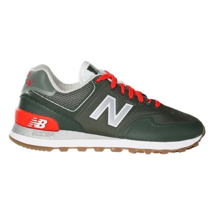 Chaussures NEW BALANCE 574 Olive - Homme/Adulte Vert - Cdiscount Chaussures