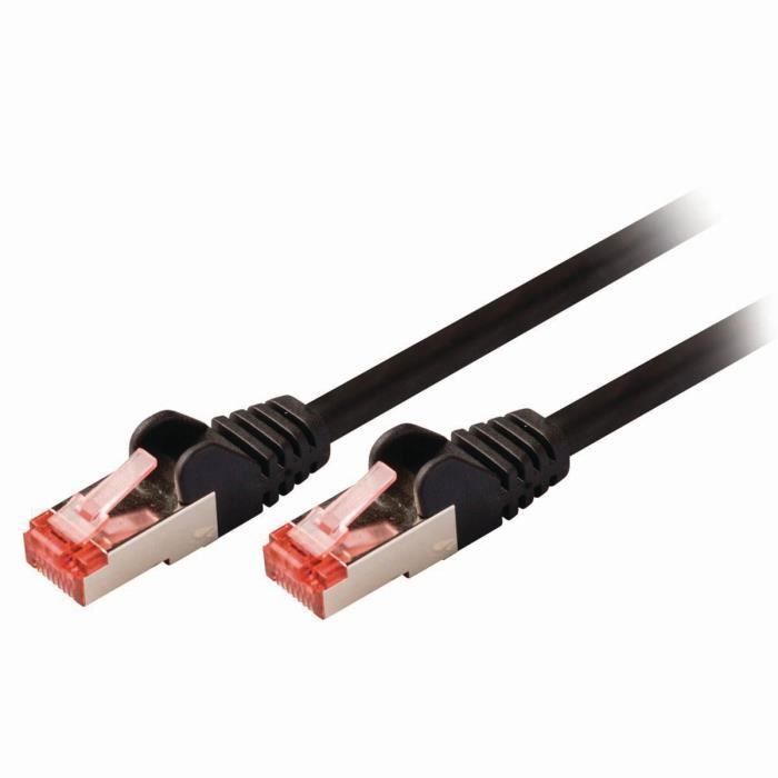 NEDIS Cat 6 S/FTP Network Cable - RJ45 Male - RJ45 Male - 1.5 m - Noir ...
