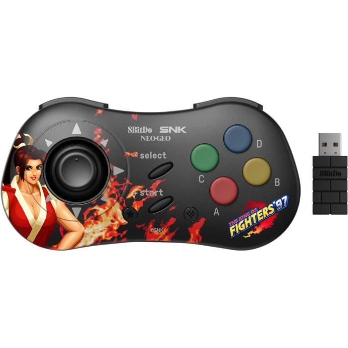 Manette Mai Shiranui Bluetooth Style Snk Neo Geo Cd - Compatible Pc ...