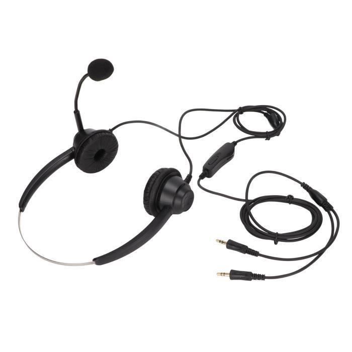 SHENGLU-Fdit Casque d'ordinateur 3 H360D‑PC‑MV Casque pour téléphone ...