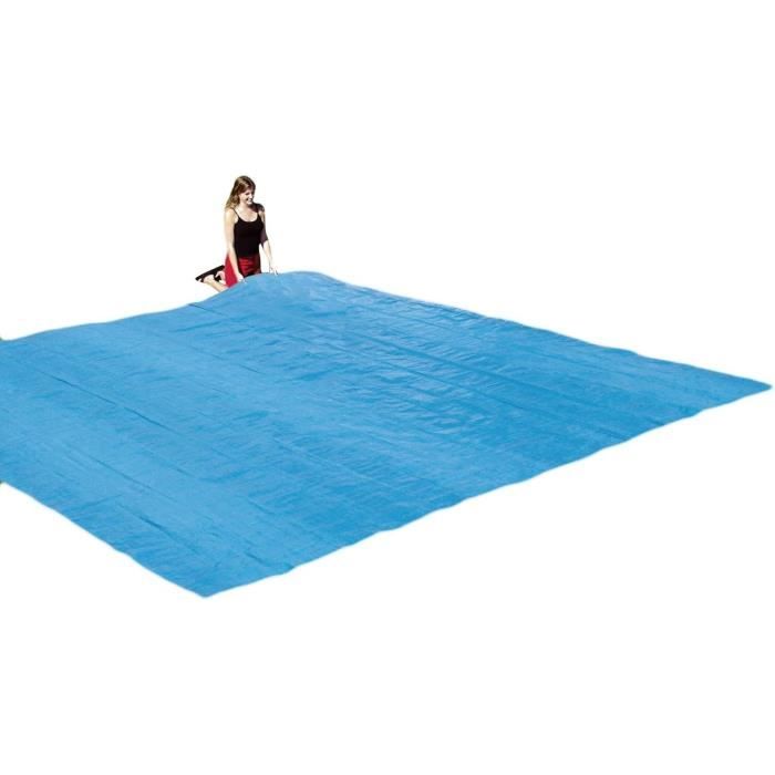 Summer Waves Bâche de sol 391x391 Bâche de sol pour piscine Quick Up211 ...