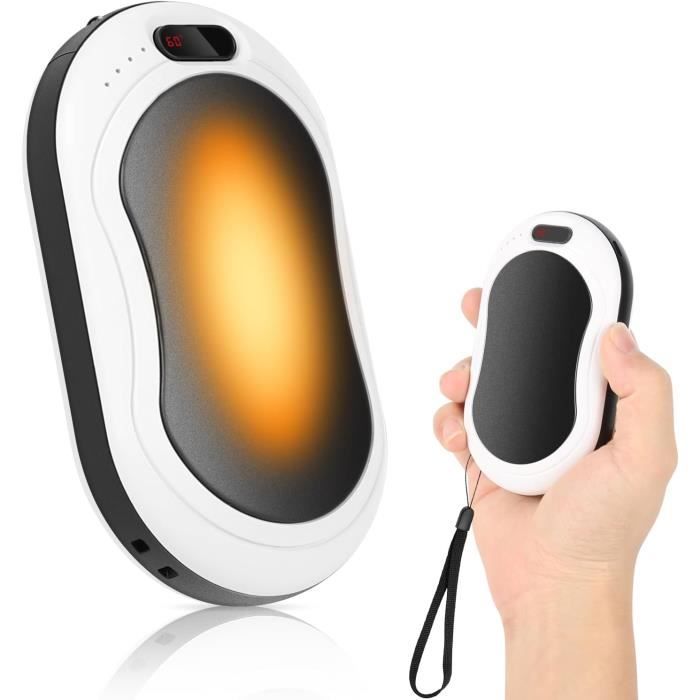 Chauffe Main Rechargeable, Chaufferette électrique avec écran Numérique ...