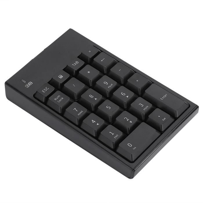 VBESTLIFE Pavé numérique 2.4G USB Clavier numérique sans fil Portable ...