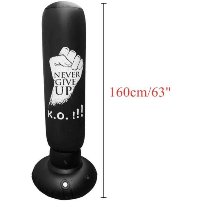 Sac De Boxe Sac De Frappe sur Pied Lourd Sac De Boxe De Boxe Sac de ...