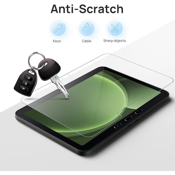 Protection écran en verre trempé, 2 pièces, pour Samsung Galaxy Tab ...