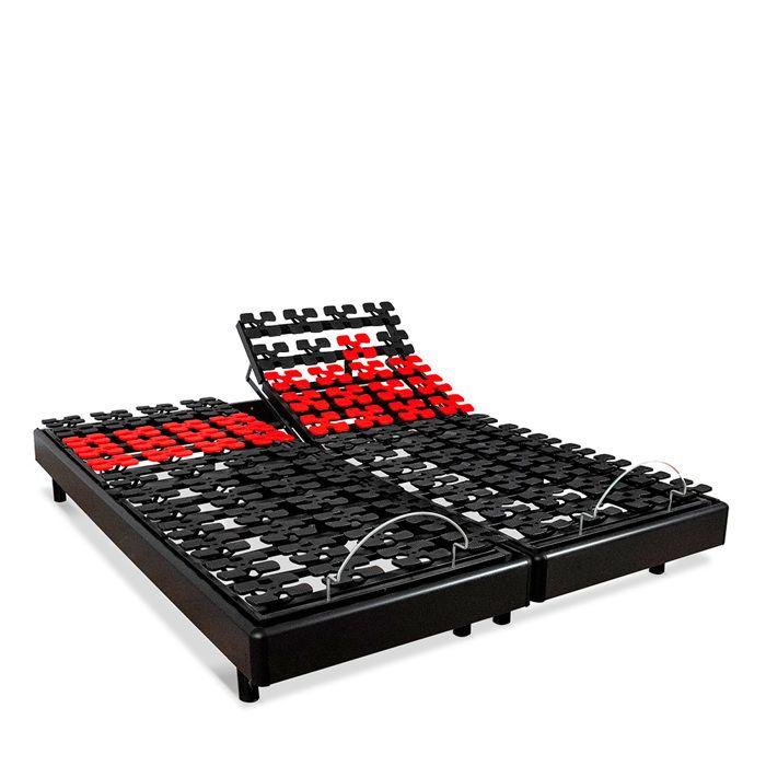 Ensemble Duo Matelas Mousse Accueil Mémoire de forme + Sommiers ...