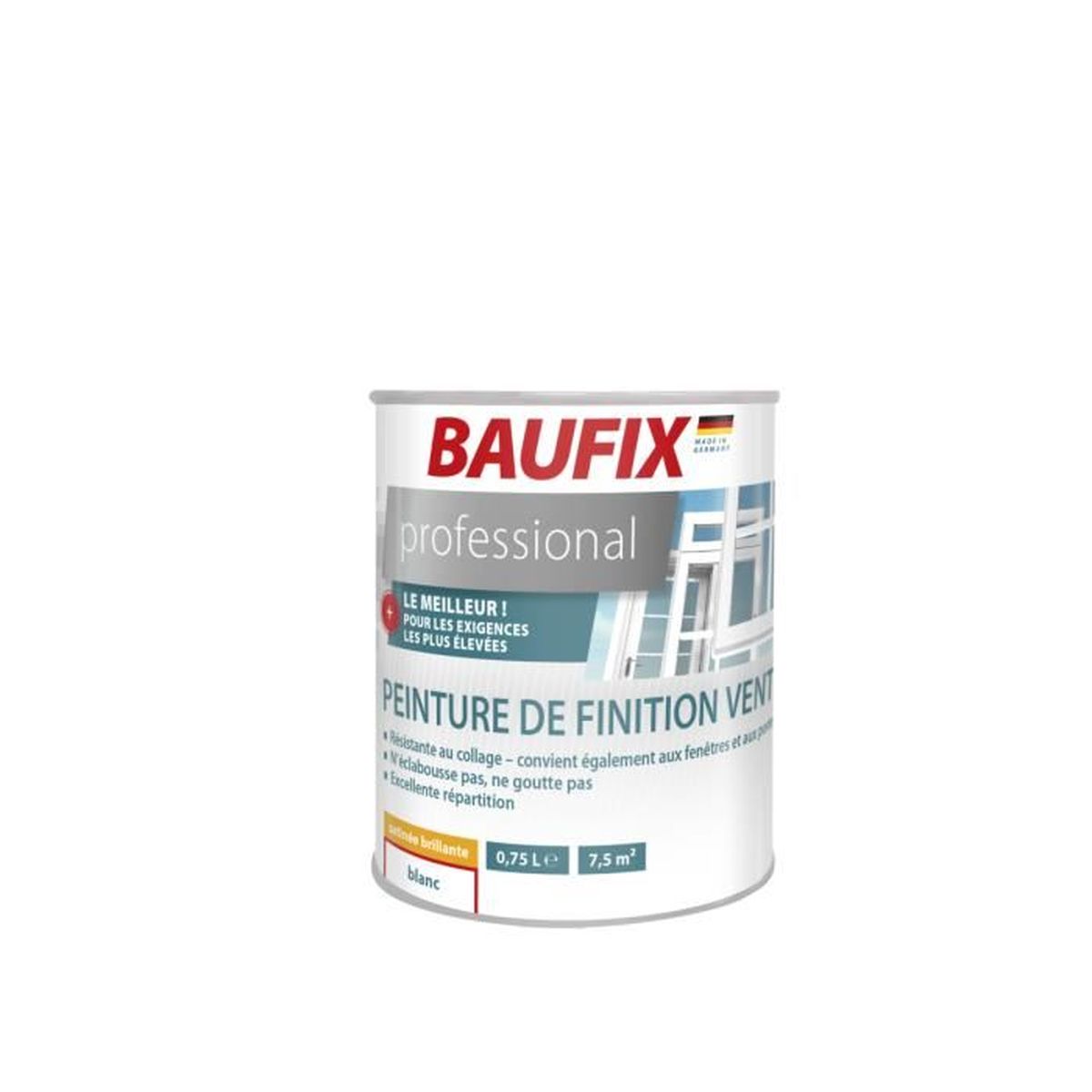 BAUFIX professional Peinture de finition Venti blanc - Cdiscount Bricolage