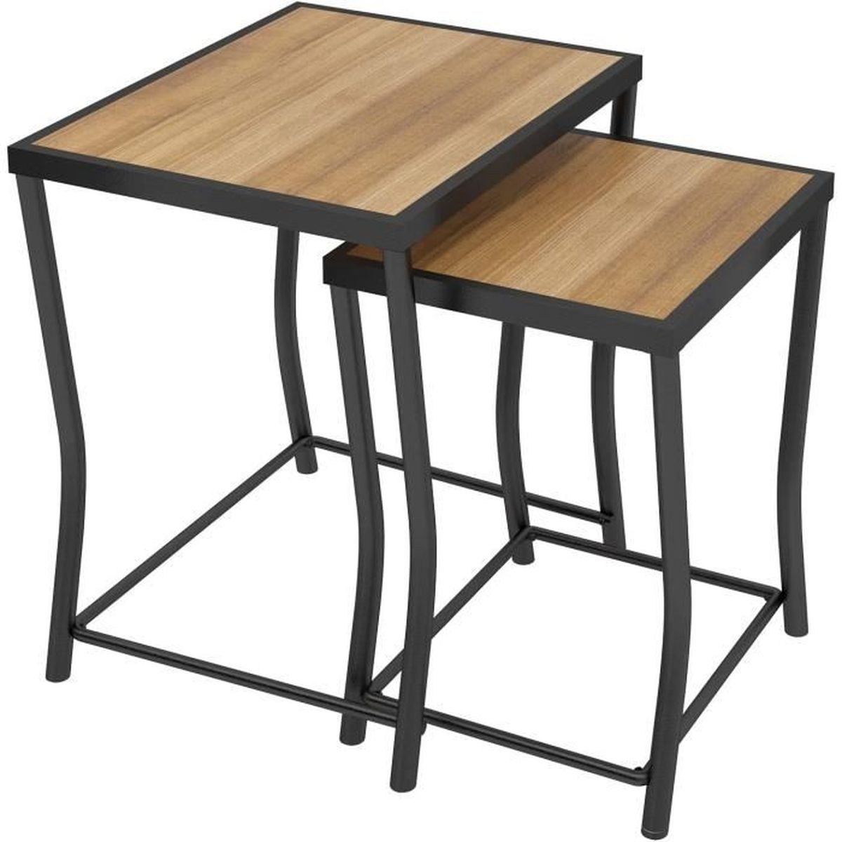 SogesHome Tables d'appoint gigognes modernes/tables basses, tables d ...
