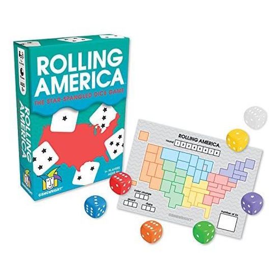 Rolling America The Star Spangled Dice Action Game - Cdiscount Jeux ...
