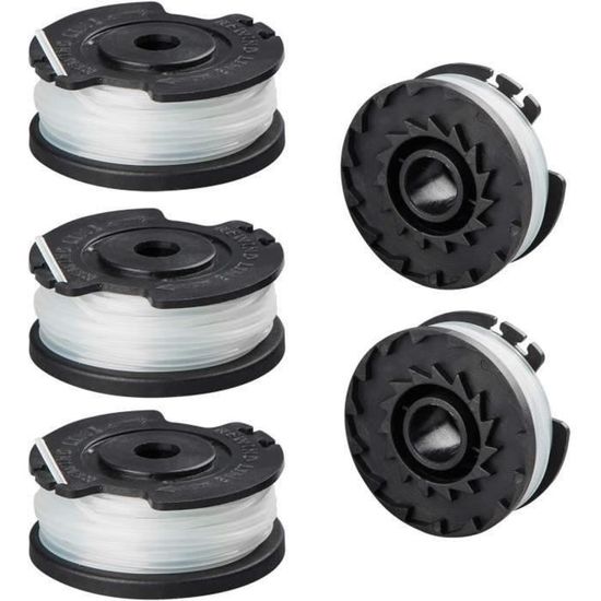 5 bobines de fil reflex Compatible avec de nombreux taille-bordures ...