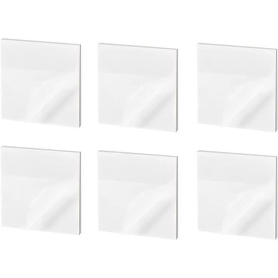 300PCS Transparent Sticky Notes 75×75mm, Transparent Feuillets Post It ...
