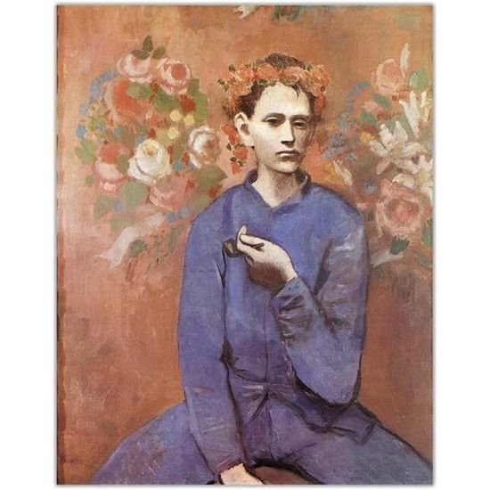 THTHTH Affiches et Impressions Pablo Picasso garon avec la Pipe Art ...