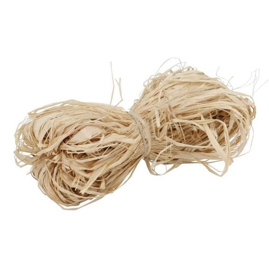 Greengers - Ficelles De Jardinage, Raffia Naturel 50 Brins, Raphia Jar - Cdiscount Jardin