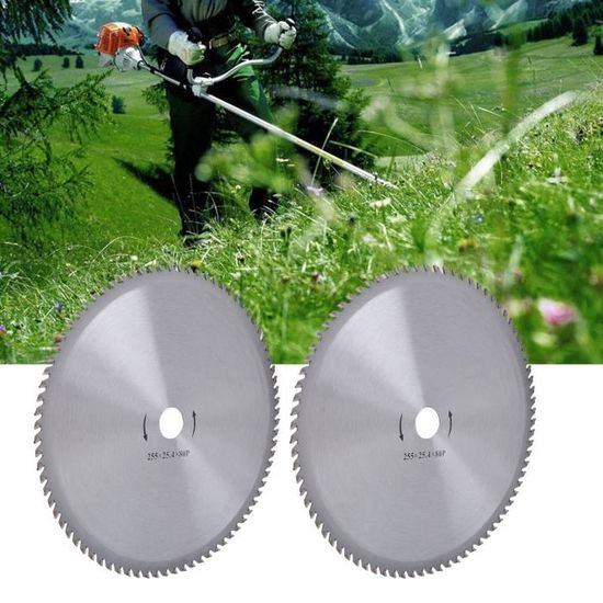 HURRISE Lame de coupe circulaire 10 pouces 80 dents pour ...