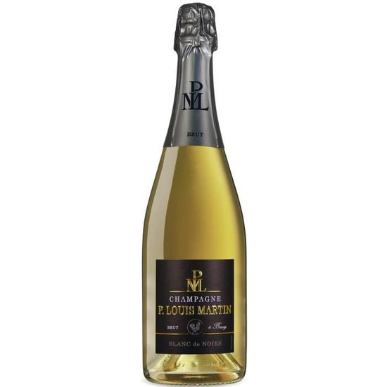 Champagne Paul Louis Martin Blanc de noirs Brut - 75 cl - La cave Cdiscount