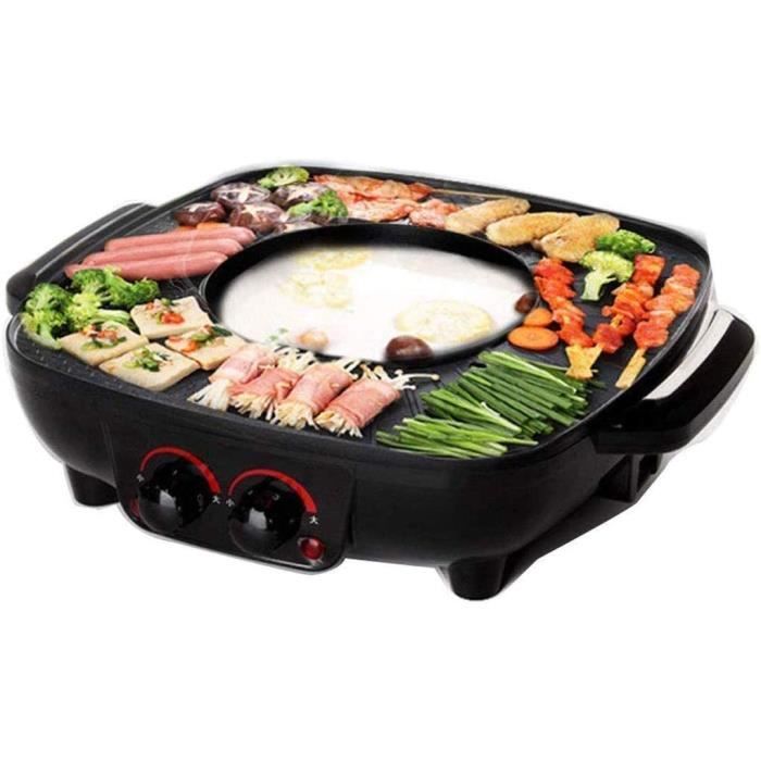 BBQ Hot Pot Multi Function Eelectric Cooker Home Electric Torréfaction ...
