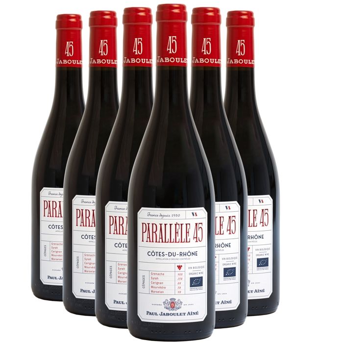 Paul Jaboulet Ainé Côtes du Rhône Parallèle 45 2023 - Vin Rouge de la ...