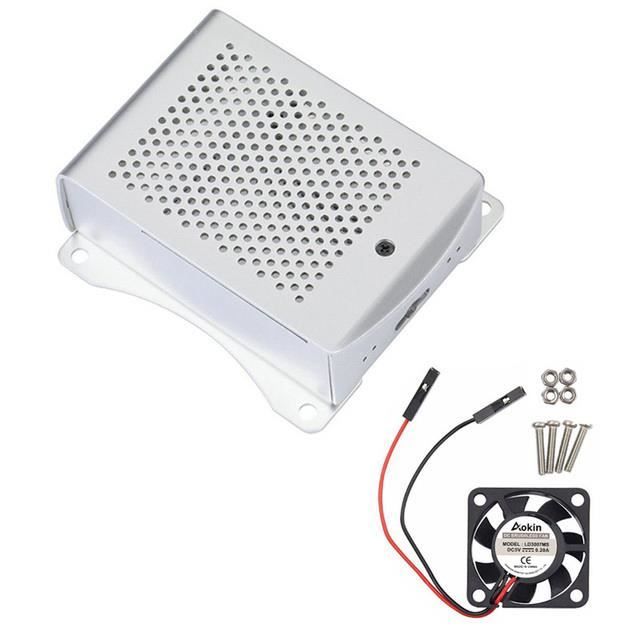 Pour le ruban PI 4 - Boîtier en aluminium pour Raspberry modèle B ...