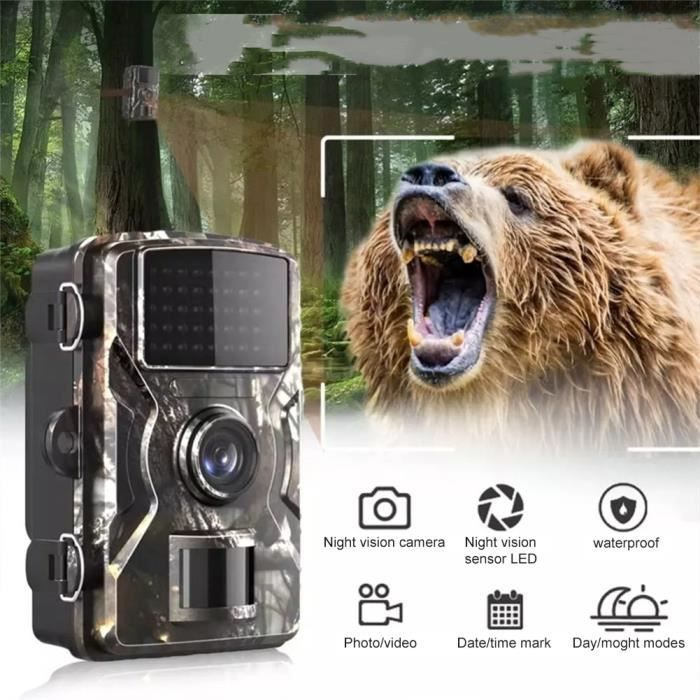 1080P Hunting Trail Camera Wildlife Camera With Night Vision Motion ...