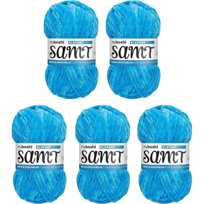 Fil À Crochet Et À Tricoter | Velours | Fil De Chenille | Laine ...