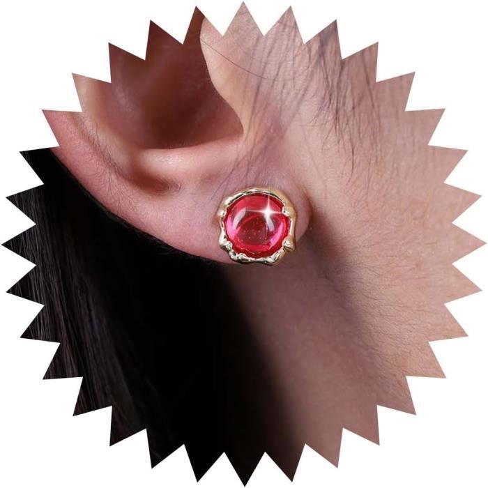 Boucles D'Oreilles Boho En Cristal Rouge Boucles D'Oreilles Strass ... Boucles D'Oreilles Boho En Cristal Rouge Boucles D'Oreilles Strass ...