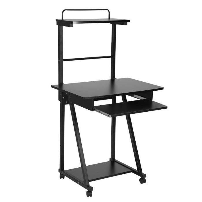 Bureau Informatique Roulant Table Informatique Roulant avec Support ...