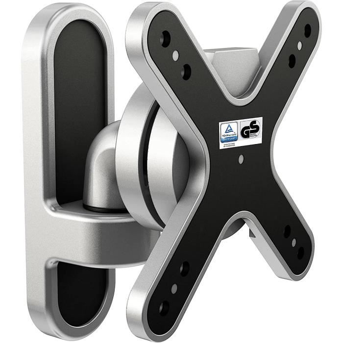 Support Mural Écran Pc Orientable Inclinable Universel 13-32" (33-81Cm ...