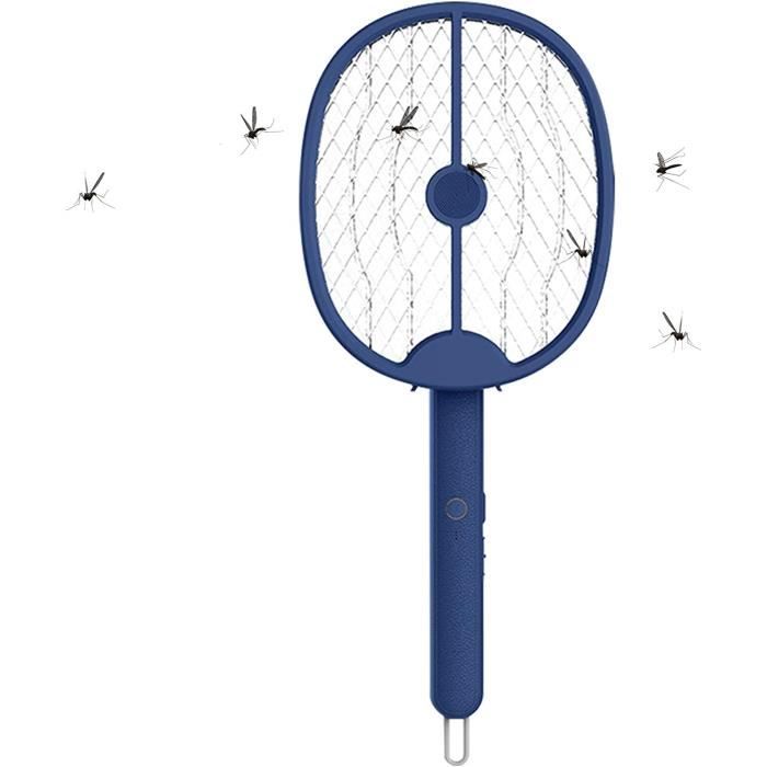 Fly Racquet Zappeur | Lampe Anti-Mouches Rechargeable Pliable 2 En 1 ...