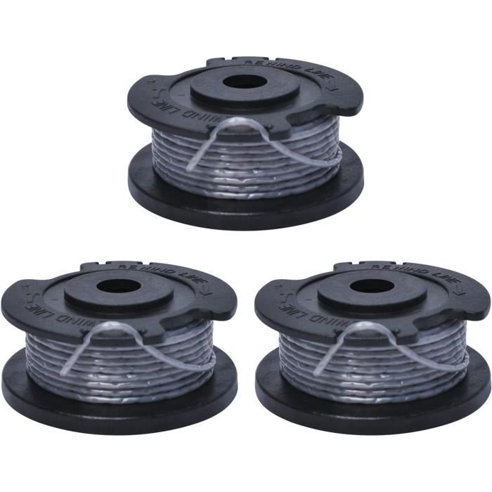 Lot De 3 Bobines Et Fil Pour Débroussailleuse Bosch Easygrasscut F016800569[u7385] - Cdiscount ...