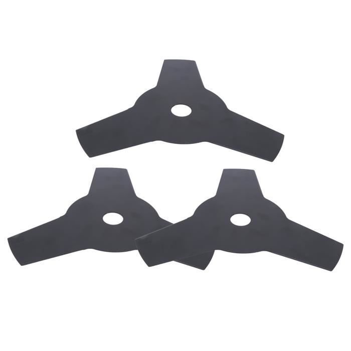 Duokon Lame de débroussailleuse de 10 pouces 4pcs Lame de Débroussailleuse 10 Pouces 3T Lame de ...