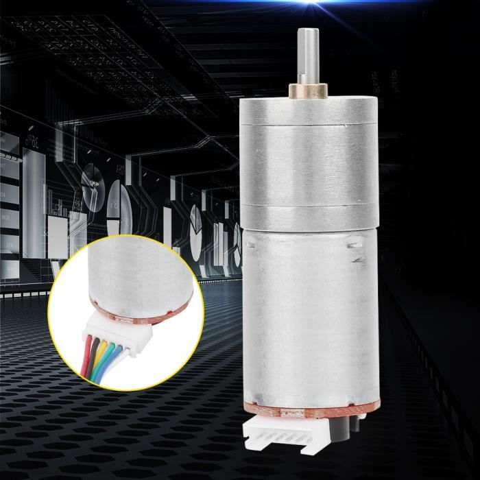 Garosa Moteur à engrenages codeur Moteur de réduction de vitesse de ...