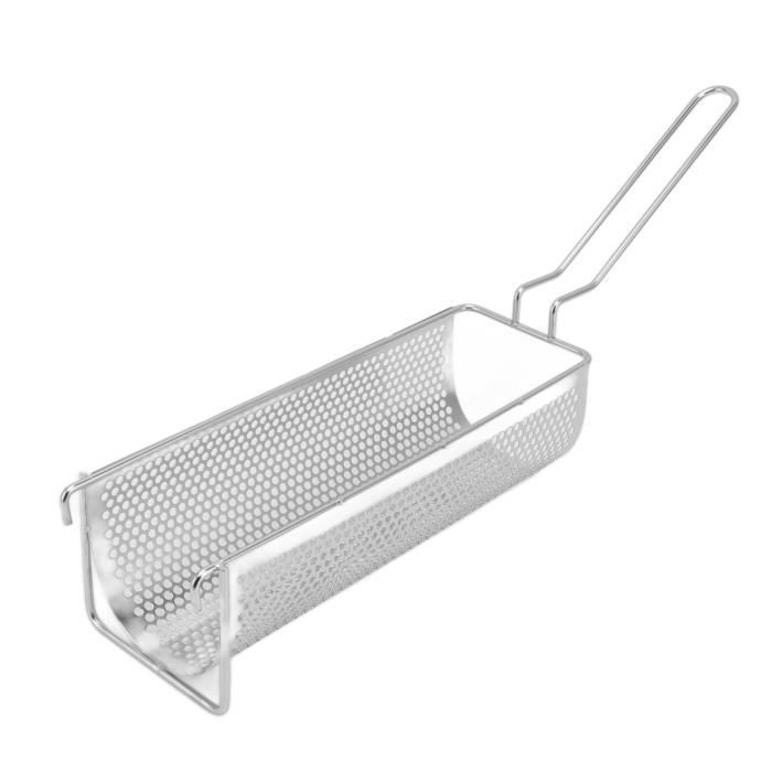 Panier à Frites Filet à Frites Panier Pliant Télescopique En Acier ...