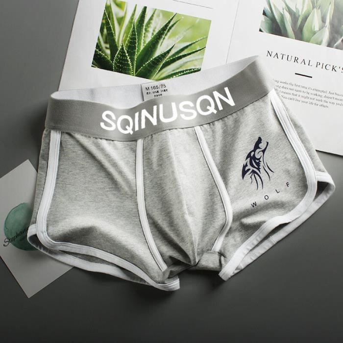 Boxer-shorty,Bloom the love-Boxer en coton pour hommes,sous-vêtements ...