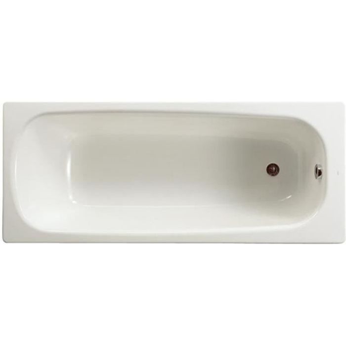 BAIGNOIRE CONTESA ROCA 140x70 CM PERCEE 1 TROU - Cdiscount Bricolage