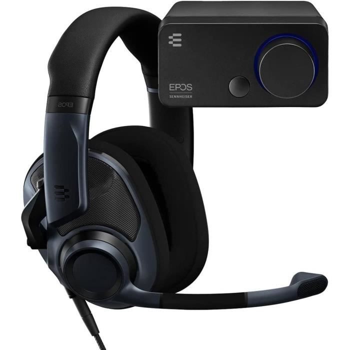 Epos H6Pro + GSX 300 -Casque Audio Ouvert avec Micro – Casque Gamer ...