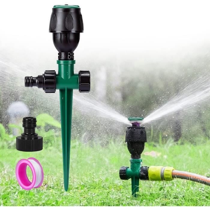 Arroseur De Jardin, Arroseur Pour Pelouse Circulaire Automatique ...