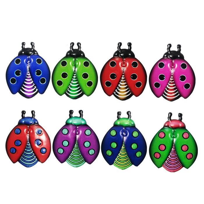 Décoration murale coléoptère en fer réaliste non poreux fixé au mur ...