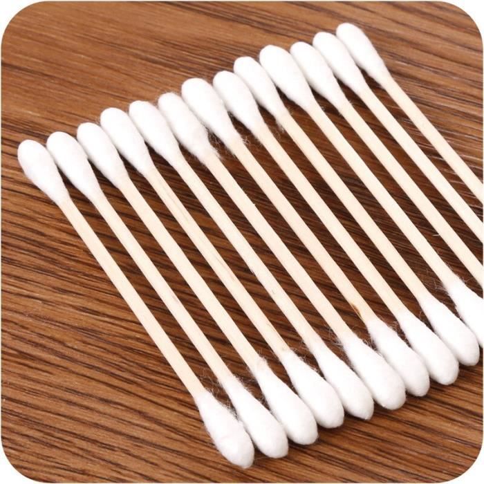 BONNET DE DOUCHE,MQL-200--Coton tige à Double tête, 300-400 pièces ...