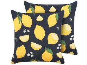 Coussin citron - Cdiscount